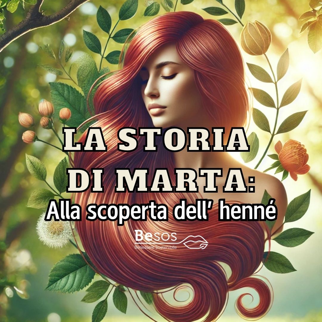 LA STORIA DI MARTA: Alla scoperta dell' henné - Be Sos - Benessere Sostenibile